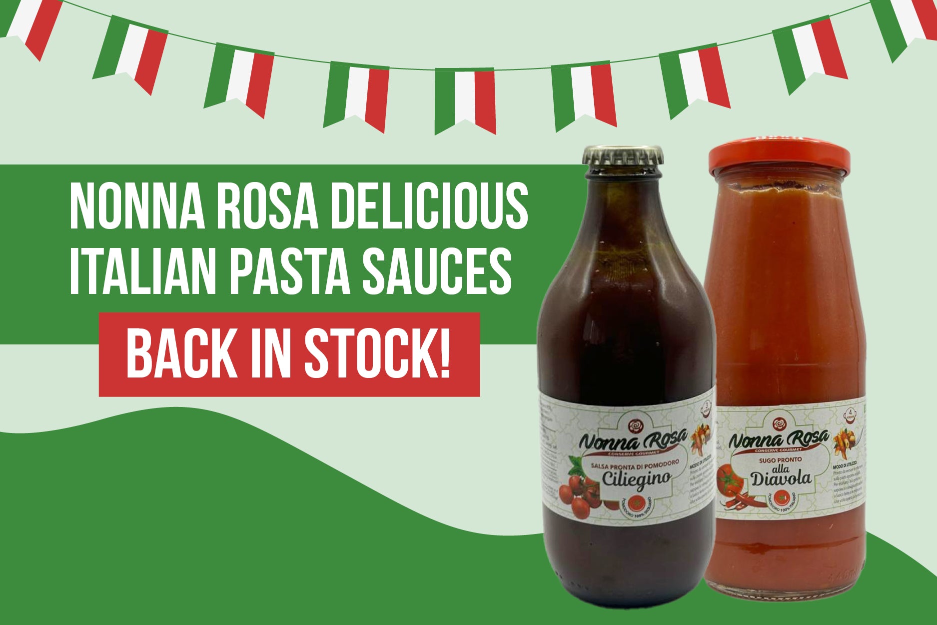 NONNA ROSA PASTA SAUCES ARE BACK! – Eurostar Foods Wholesale