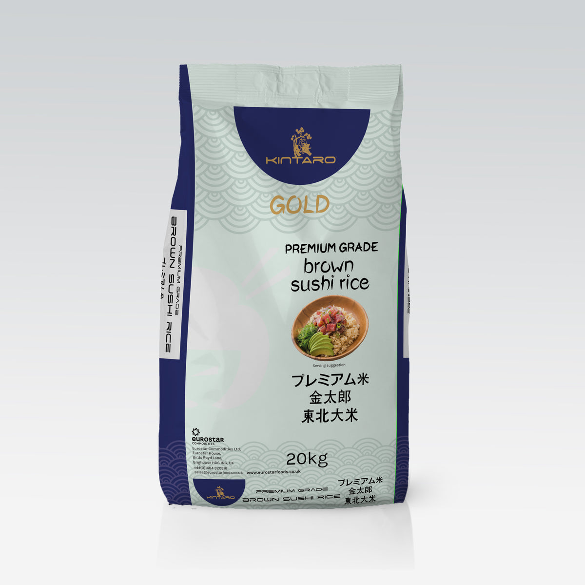 Kintaro Gold Brown Sushi Rice – Eurostar Foods Wholesale